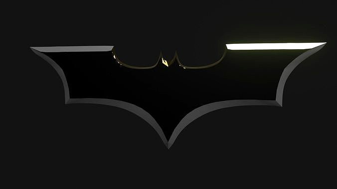 Batarang loop And 3d print ready file model