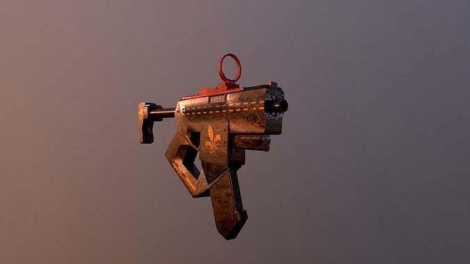 Royal guard rifle 3d model