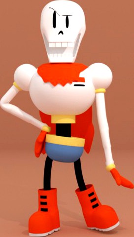 Papyrus (Undertale) 3d model