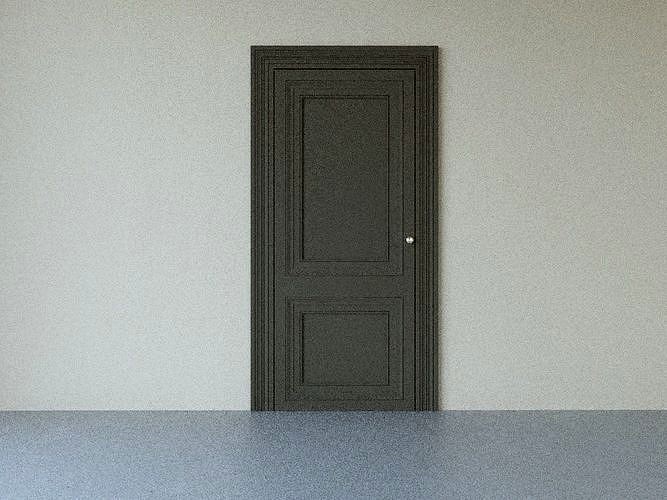 Minimal and Simple Door 3d model