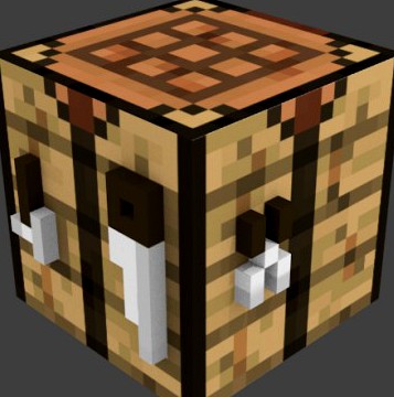 Minecraft Workbench 3d model