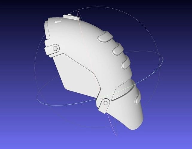 Batman Shoulder Piece Printable Model | 3D