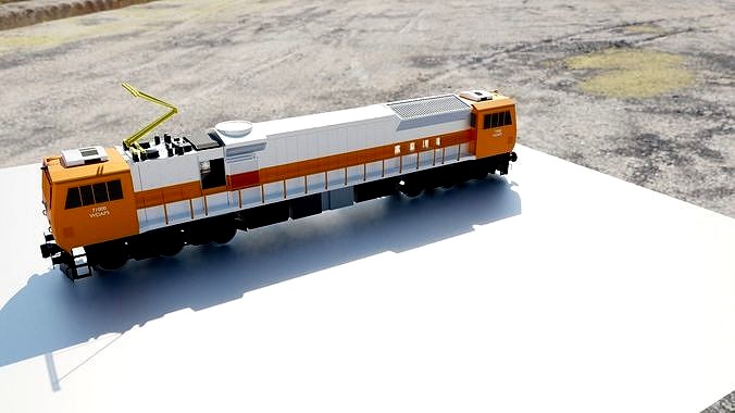WDAP 5 of Indian Railway 3d model