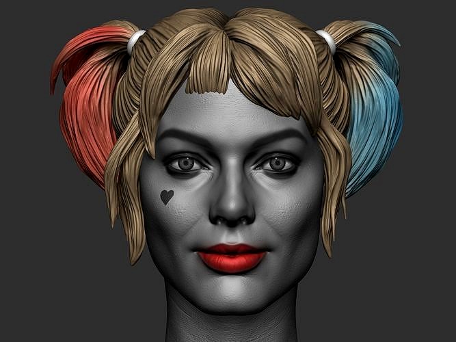 Harley Quinn 3d Print Model 3d