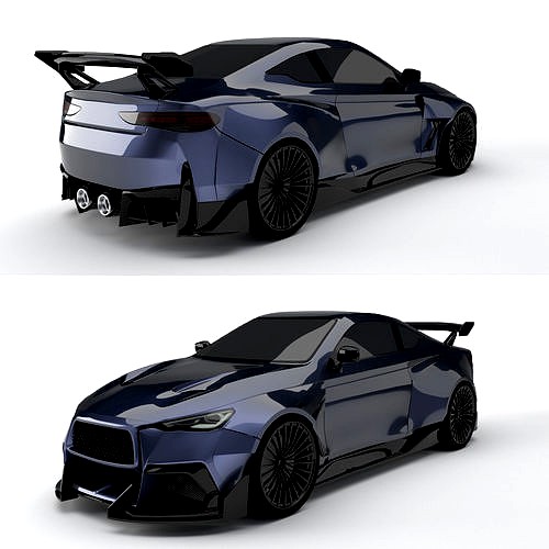 infinity q60 tuning by Panch 3d model