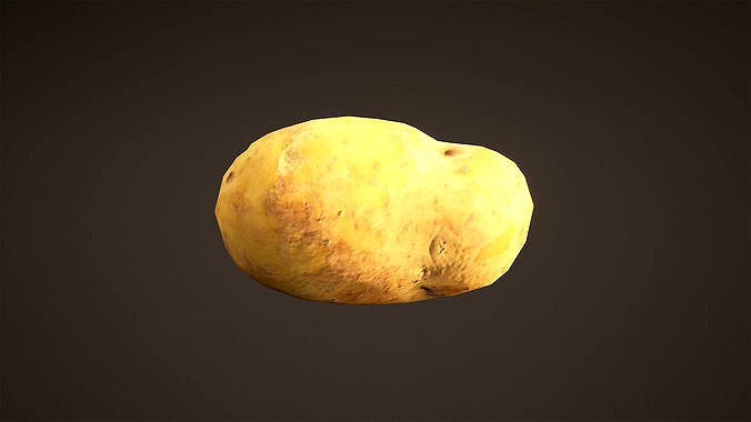 Potato Game Ready 3d model