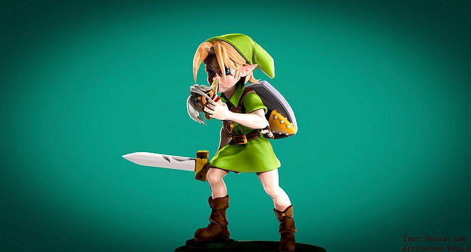 The Legend of Zelda Link | 3D model