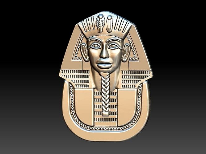 pharaoh tutankhamun Egypt 3d print model | 3D