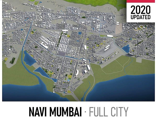 Navi Mumbai 3d model