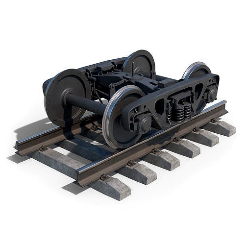 Bogie 18-100 3d model