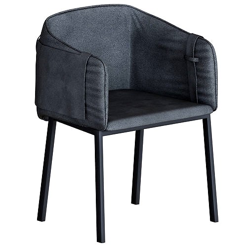 Polo Grace Living Divani Armchair 3d Model