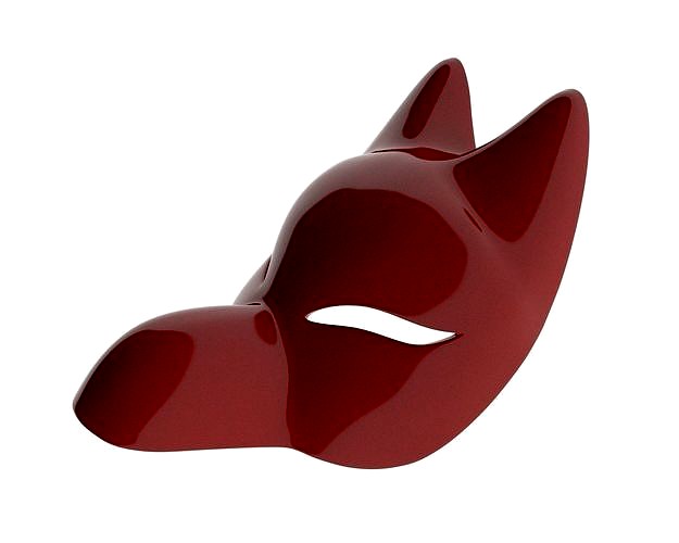 Fox Mask 3d model