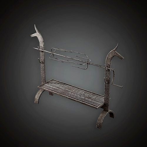 MVL - Iron Spit - PBR Game Ready 3d model