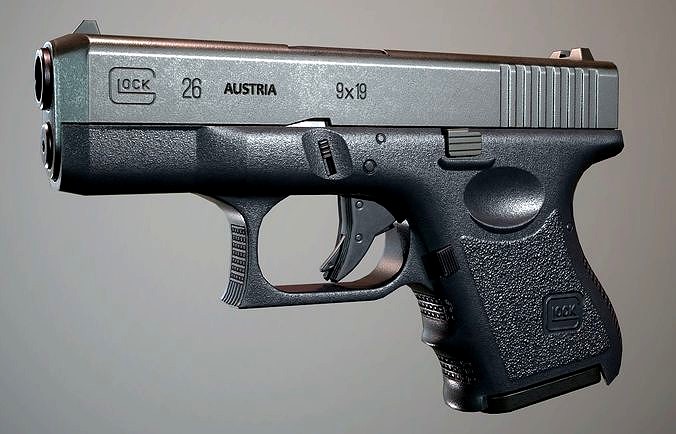 Glock 26 3d model