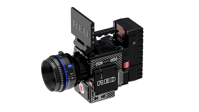 RED Weapon Monstro Cinema Camera 3d model
