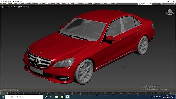 car detailed model 3d