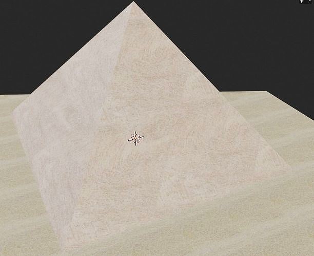 giza pyramid 3d model