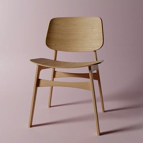 Simple Chair 3d model