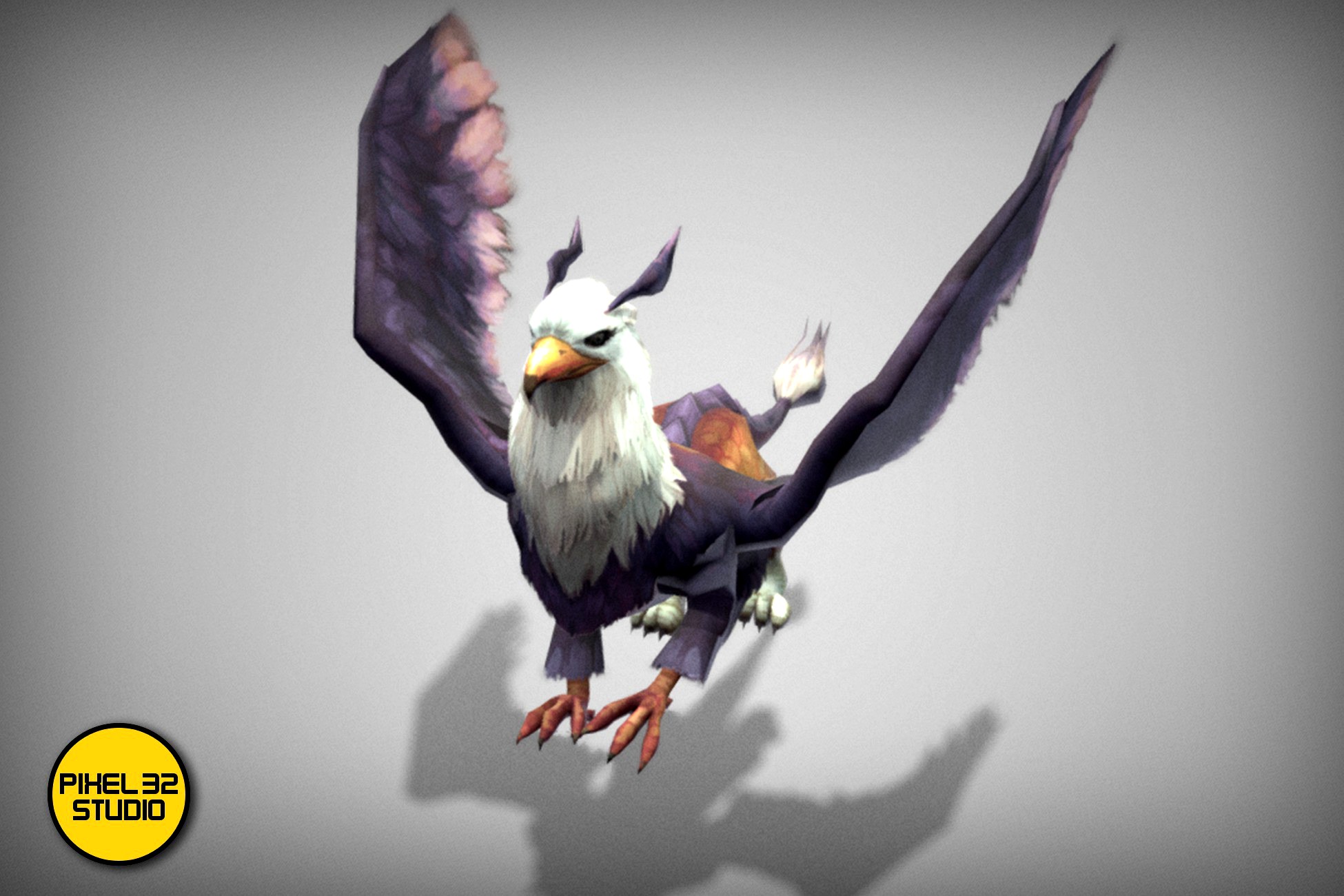 Dungeon Fantasy Monster - Eagle Warrior 3d model