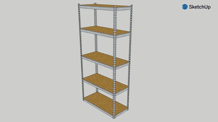 Boltless Rack 3d model