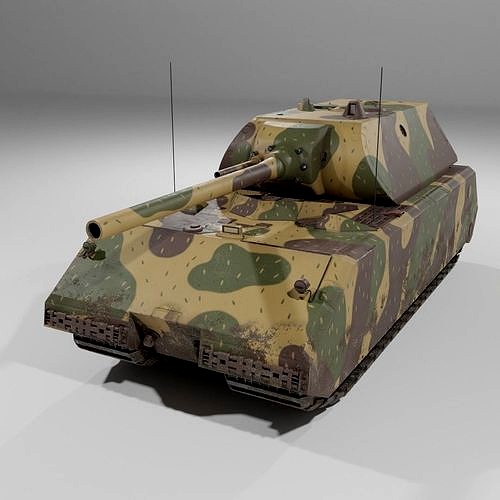 Panzerkampfwagen VIII Maus 3d model