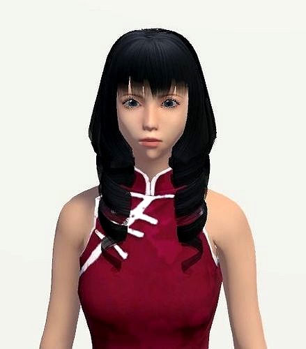 Unity Humanoid Model Female 028 3d