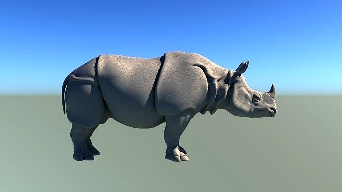 Rhino Body 3d model