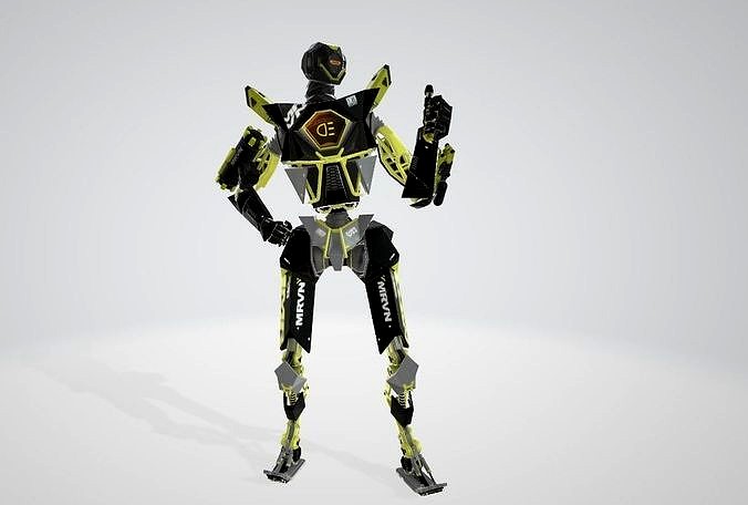 Pathfinder Apex Legends 3d model