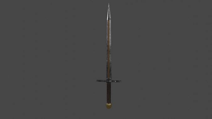 Simple Sword 3D model