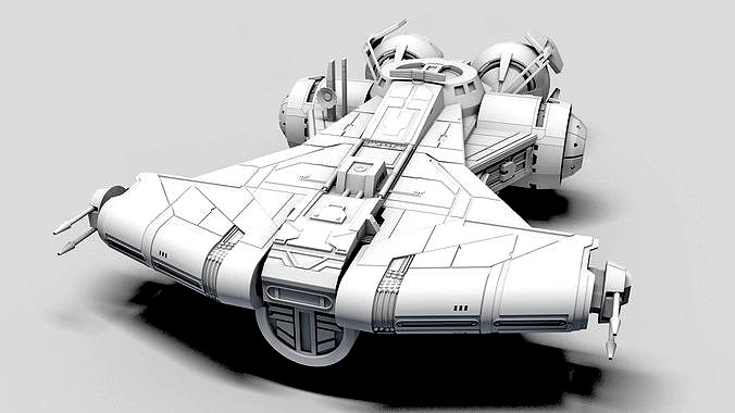 Star Wars Defender Class Light Corvette 3d model