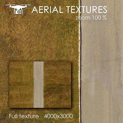 Aerial texture 30 3d model