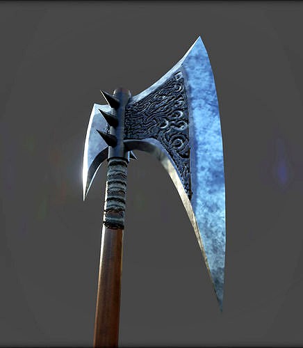 Medieval ax 3d model