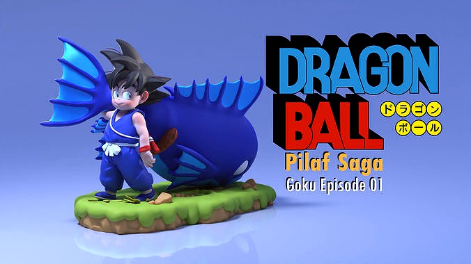 Goku - Pilaf Saga - Episode 01 - Dragon Ball | 3D model