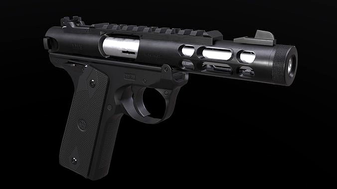Ruger Mark IV 3d model
