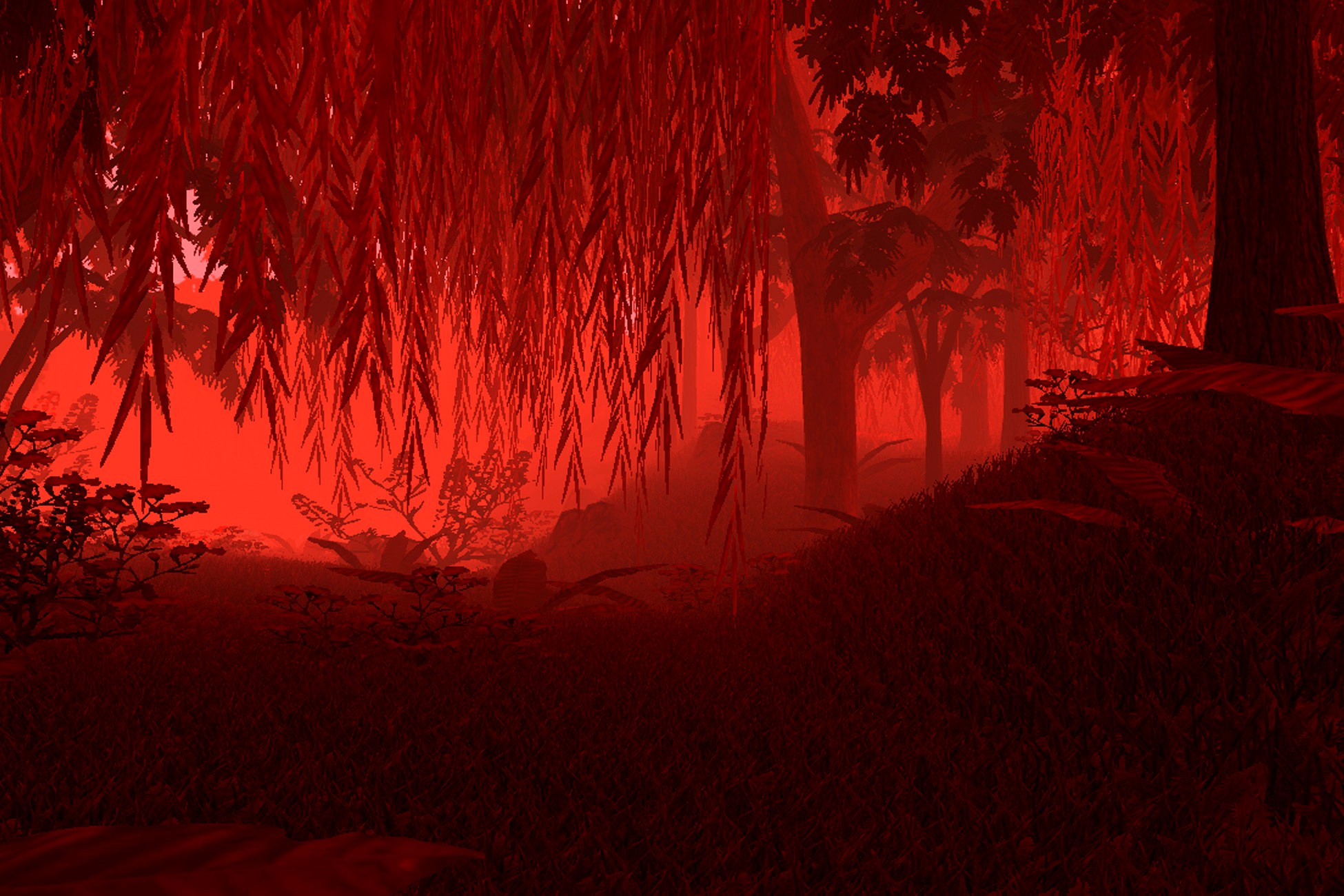 Red Forest Map 3d model