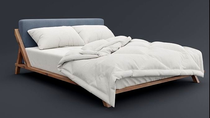 Double Bed model 3d