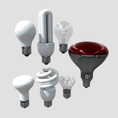 Light Bulb Pack 3d model