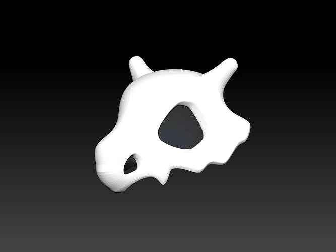 Cubone Skull 3D Print Pokemon | 3D model