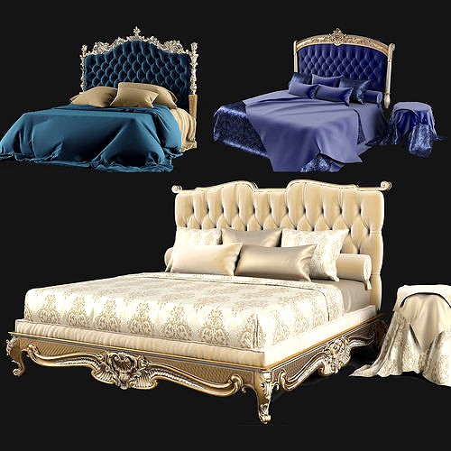 provasi bed set 3d model