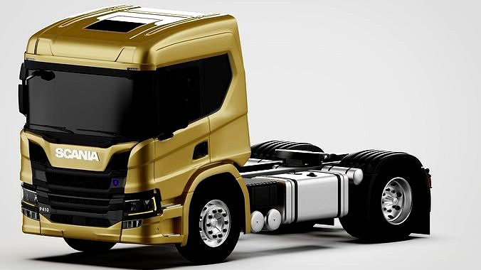 Scania P 3d model