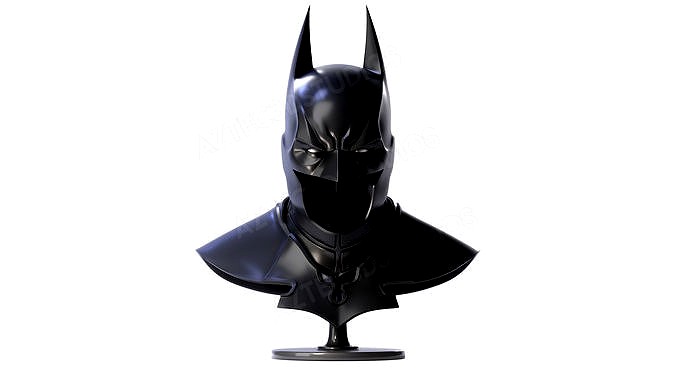 Batman Arkham Origins Cowl 3D Printing Model STL | 3D