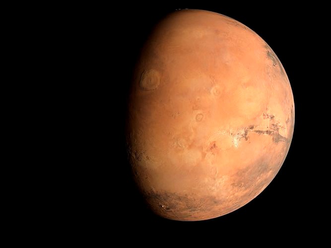 Mars 3d Model