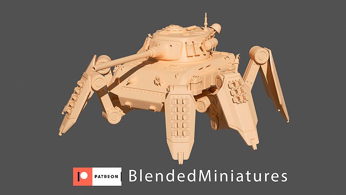 M4 sherman mech | 3D model