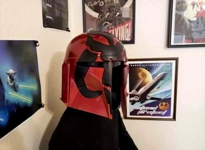 Mythosaur Skull Mandalorian Helmet printing armor helmets | 3D model