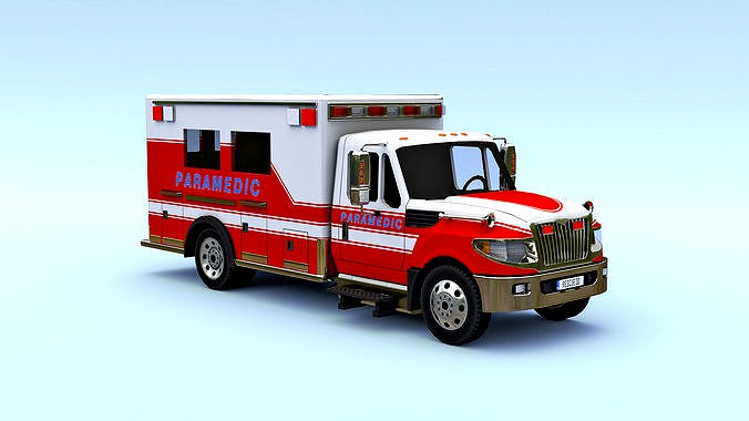 Ambulance 3d model