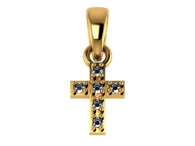 Cross Pendant 22 stl | 3D model