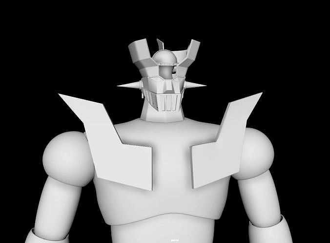 mazinger 3d printed model | 3D