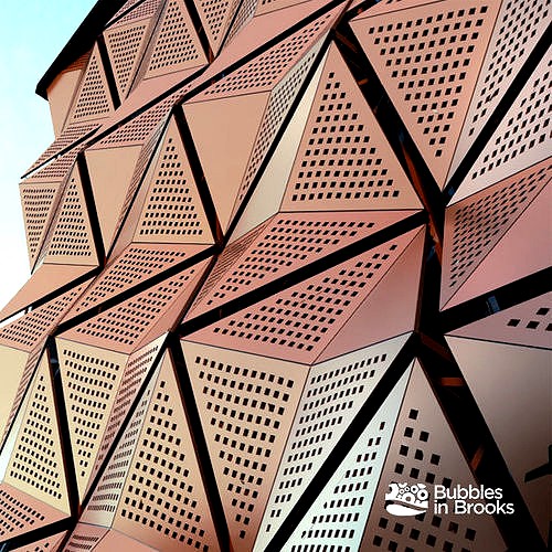 Geometric Cladding Panels 3d model