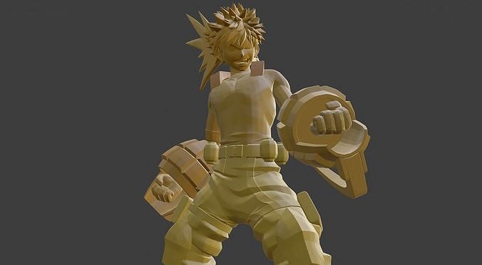 Katsuki Bakugo | 3D model