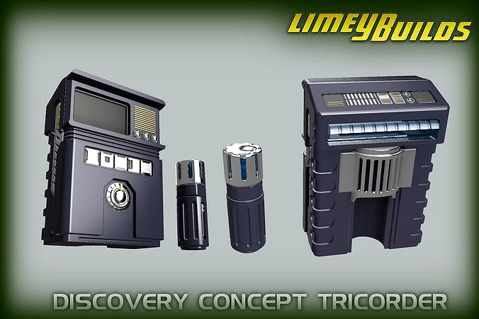 Star Trek Discovery Concept Tricorder | 3D model